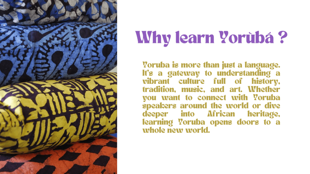 LEARN YORÙBÁ WITH ẸNIỌLÁ – YORUBA LANGUAGE LEARNING HUB